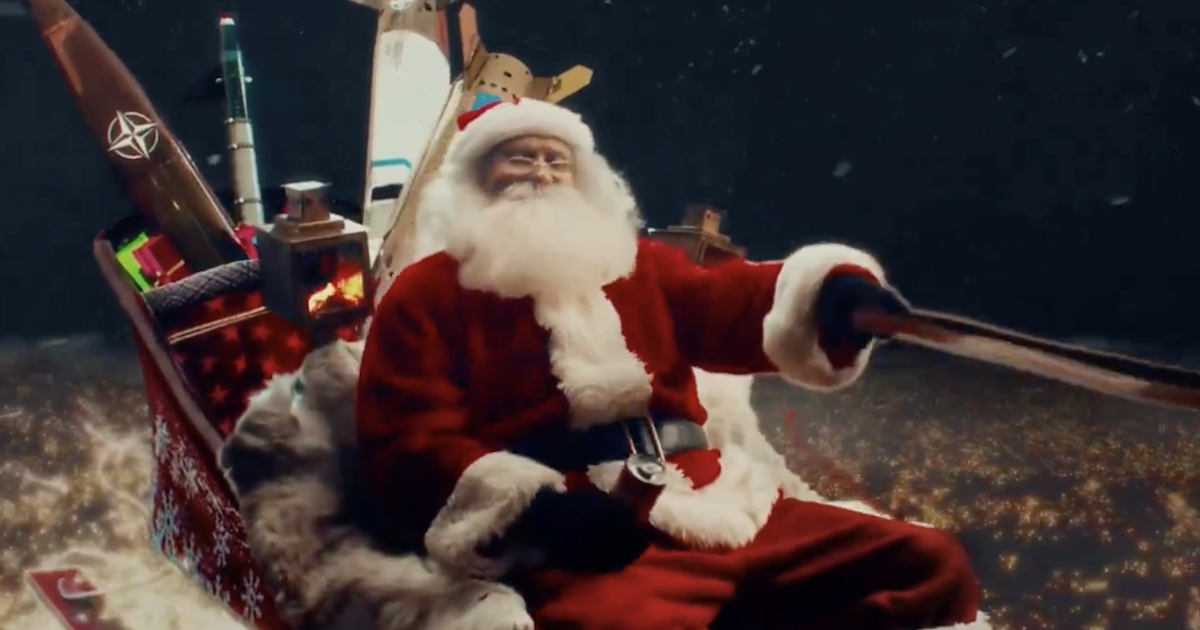 WATCH: 'NATO Santa' Blasted by Russian Missile in Shocking Propaganda ...